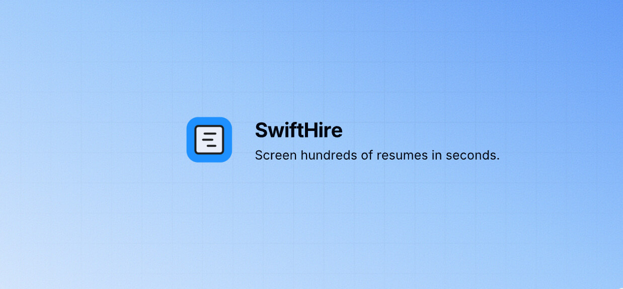 SwiftHire | Rapid resumes screening